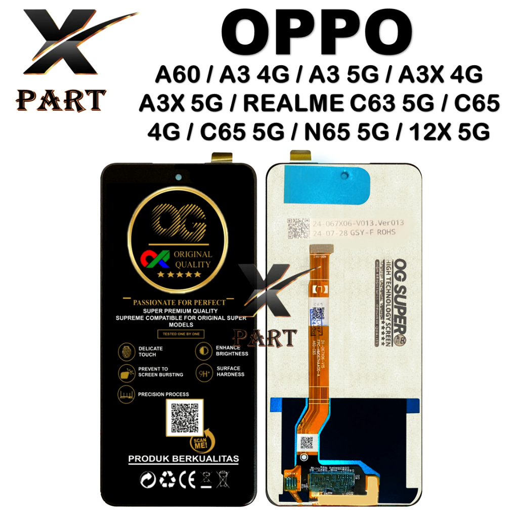 Jual LCD TOUCHSCREEN OPPO A60 A3 4G / A3 5G / A3X 4G / A3X 5G / REALME ...