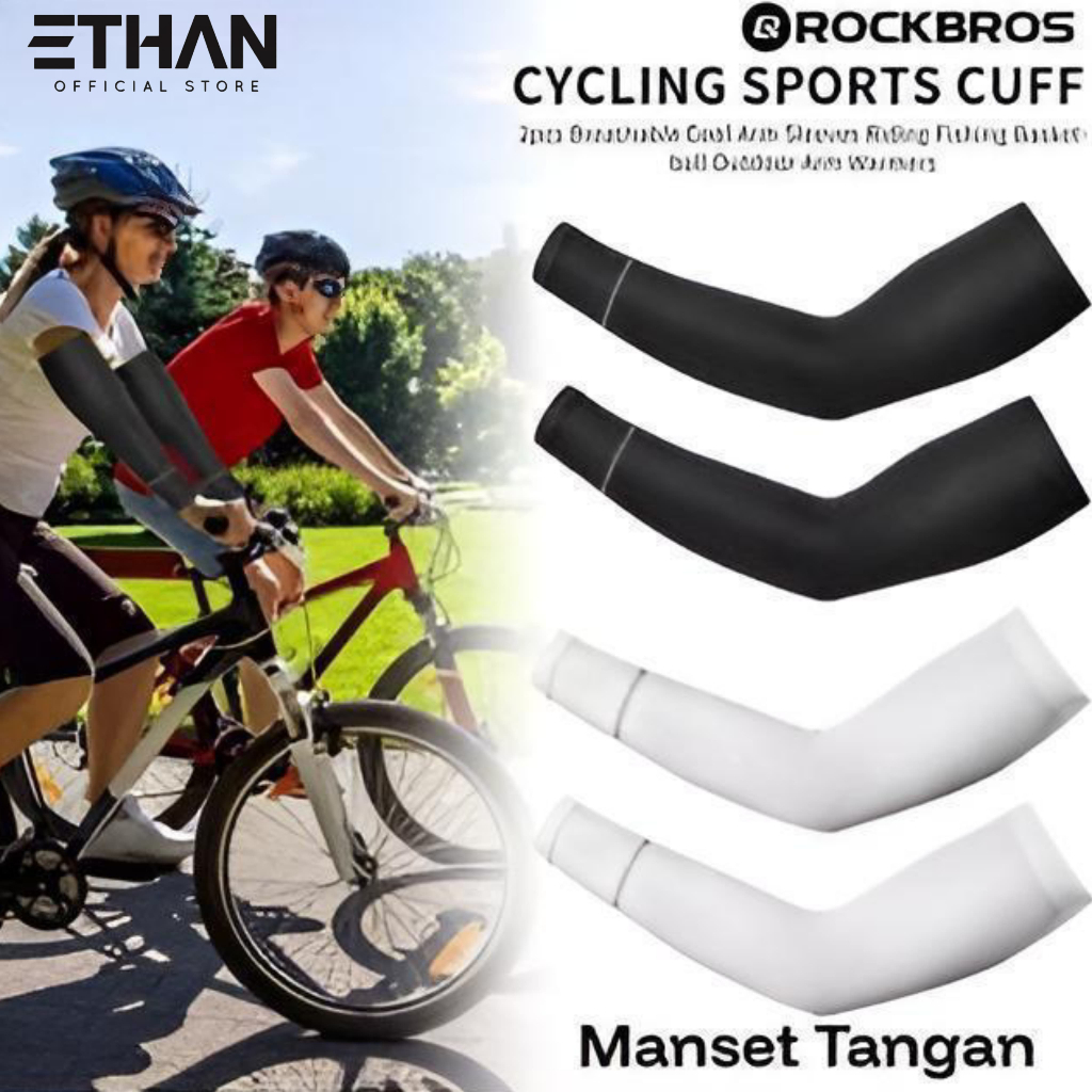 Jual ROCKBROS Manset Tangan Sepeda Anti UV XT9002 ARM Sleeve Pria ...