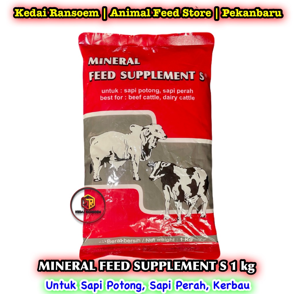 Jual Mineral Feed Supplement S 1 kg | untuk Sapi Potong, Sapi Perah ...
