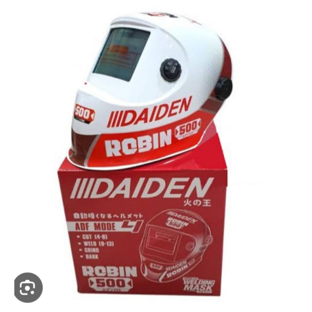 Jual TOPENG KEDOK HELM LAS DAIDEN Robin 500 kedok las Helmet topeng las ...