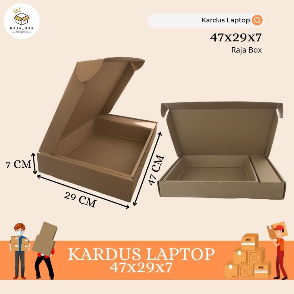 Jual Kardus Laptop 14 Inch 47x29x7 Box Laptop | Shopee Indonesia