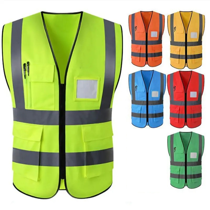 Jual ROMPI POLYESTER / ROMPI SAFETY / ROMPI PROYEK 5 KANTONG DAN SAFETY ...