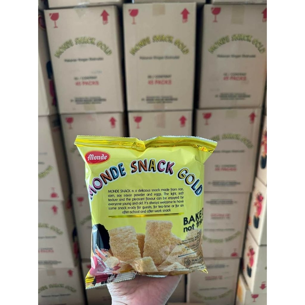 Jual Monde Serena Snack Gold 25 gram Snack Hajatan 1 DUS ISI 45 PCS ...