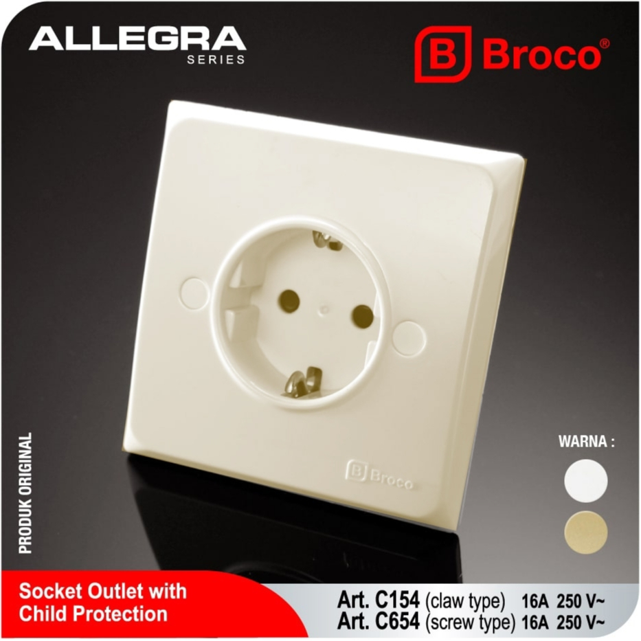 Jual Ib Stopkontak Inbow Broco C151 Ib Stop Allegra Broco | Shopee ...