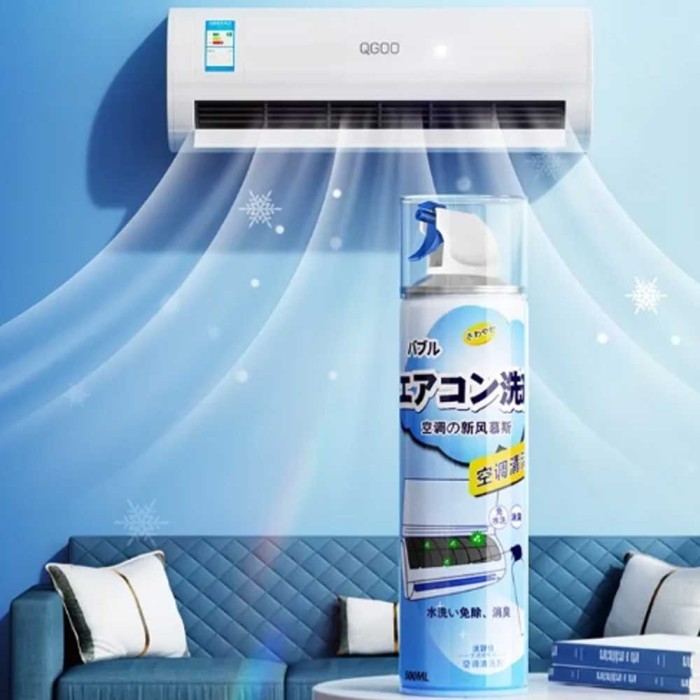 Jual CRAISE Pembersih AC Foam Air Conditioner Cleaning Spray 500ml ...