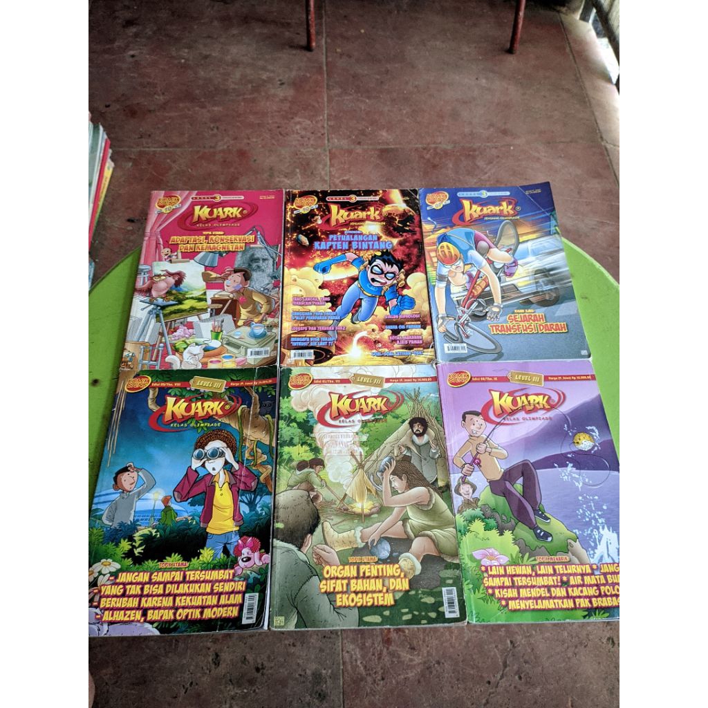 Jual Buku Kuark Level 3 Random Jenjang/Kelas Olimpiade | Shopee Indonesia
