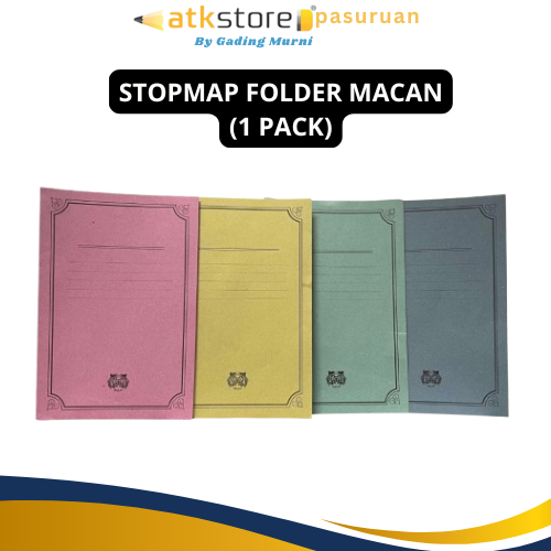 Jual MACAN MAP KERTAS POLOS F4 FOLIO / STOPMAP KERTAS - 1 PACK ISI 50 PCS | Shopee Indonesia
