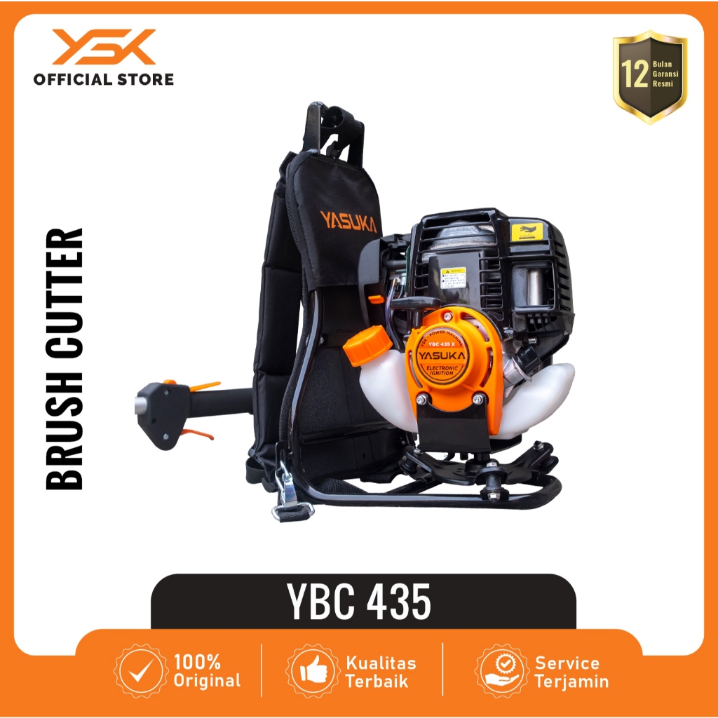 Jual Mesin Potong Rumput 4 Tak | Brush Cutter merk Yasuka YBC435 X ...