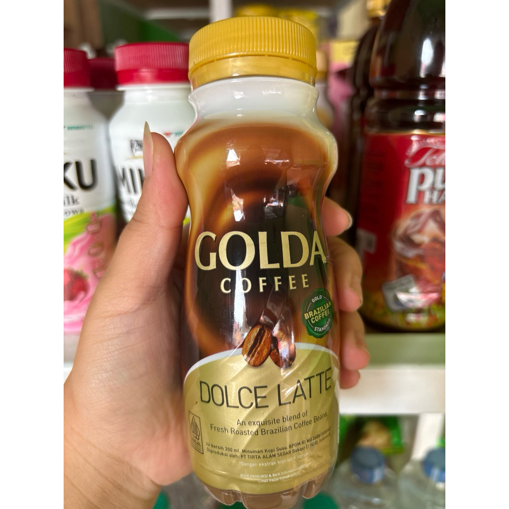 Jual golda coffee dolce latte/cappucino 1 pcs | Shopee Indonesia