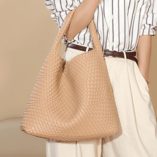 Jual Luxelabels Tas Hobo Wanita Shoulder Bag Anyam SV Tas Tote Bag ...