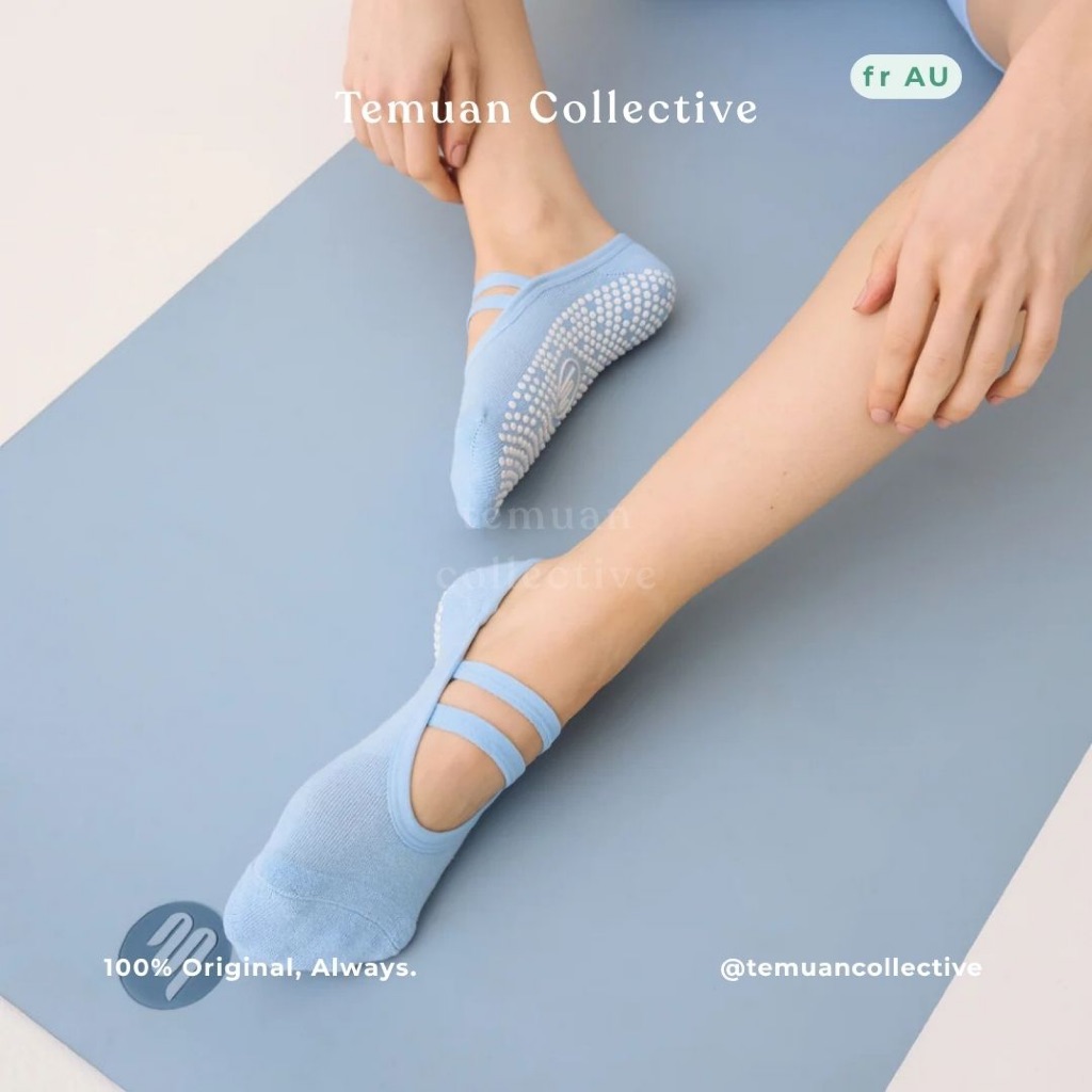 Jual MoveActive Ballet Non Slip Grip Socks - MOVE ACTIVE Yoga Pilates ...