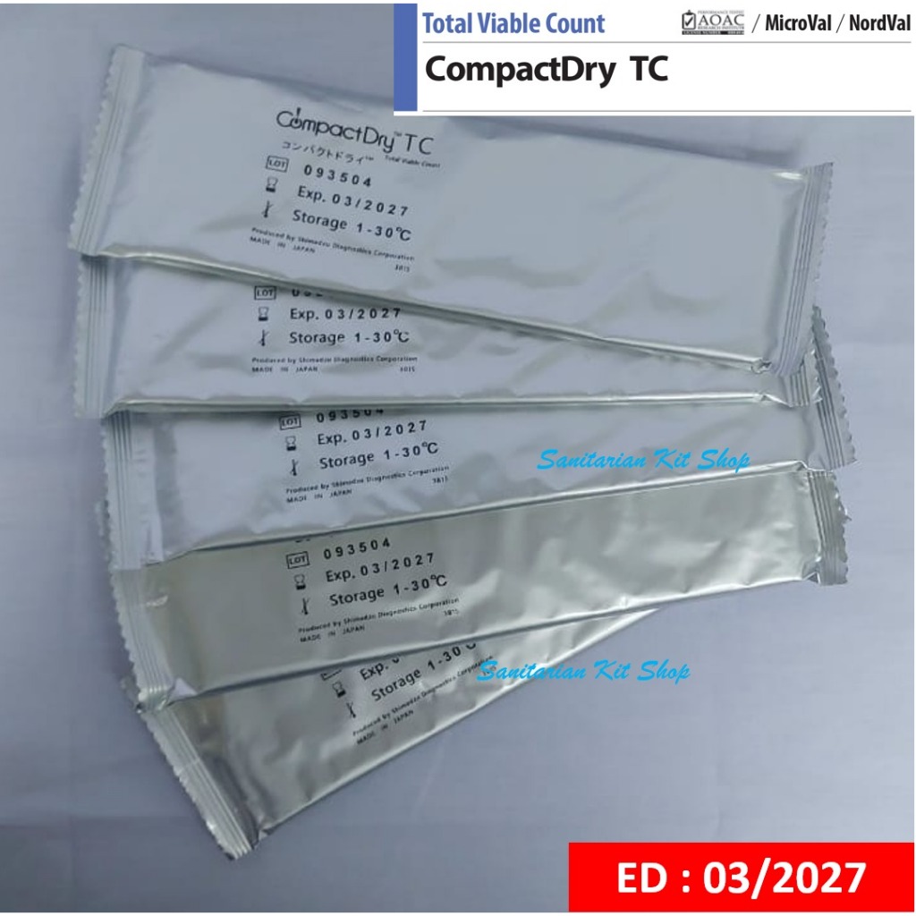 Jual Shimadzu Compact Dry TC - 40 Test (10 STRIP) | Shopee Indonesia