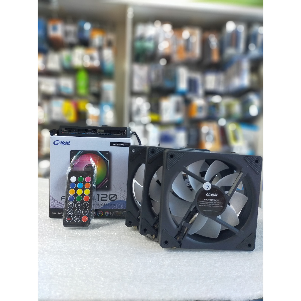 Jual ENLIGHT FAN CASSING ARGB AVALON + CONTROLLER 3FAN -05486 | Shopee ...