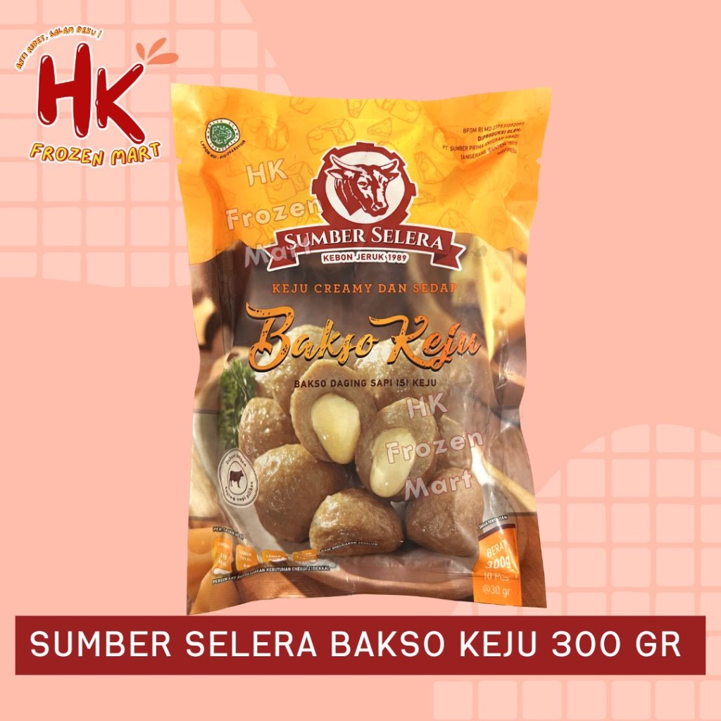 Jual Sumber Selera Bakso Sapi isi Keju 300gr isi 10 pcs | baso urat ...