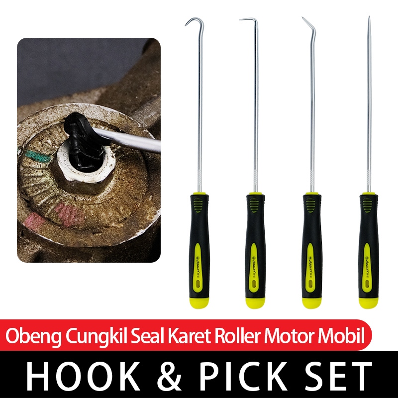 Jual CHIGE Pick Hook 4 PCS Set Alat Obeng Cungkil Kait Congkel Pelepas ...