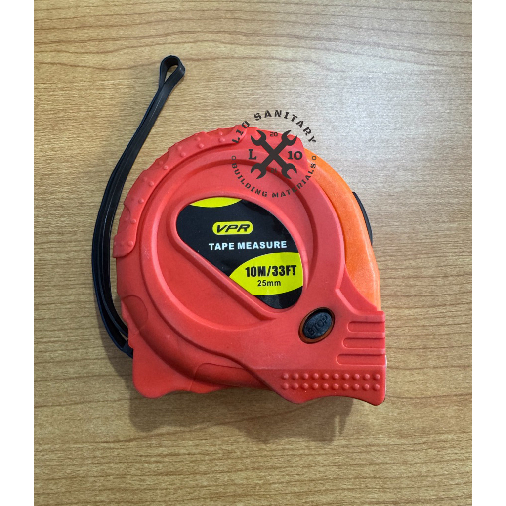 Jual Meteran Karet 10 Meter VPR / Meteran Alat Ukur Measuring Tape 10m ...