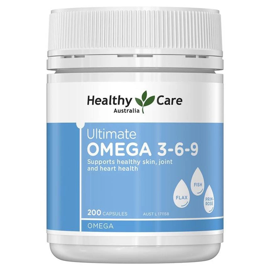 Jual Healthy Care Ultimate Omega 3-6-9 200 Capsules | Shopee Indonesia
