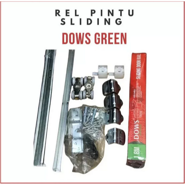 Jual REL PINTU ALMUNIUM / REL PINTU SLIDING GALVANIS / REL PINTU GESER ...