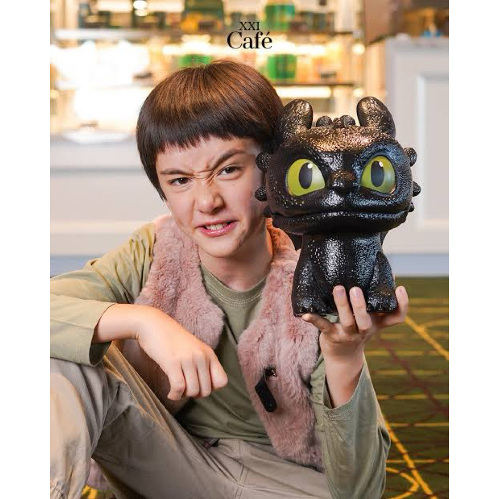 Jual NEW Toothless Popcorn Bucket XXI Original 100% How To Train Your ...