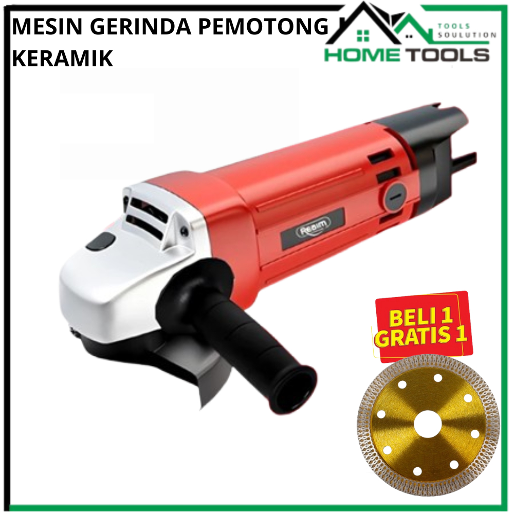 Jual Gerinda Tangan Murah 4 Inch 400 watt 11000 RPM Angle Grinder ...
