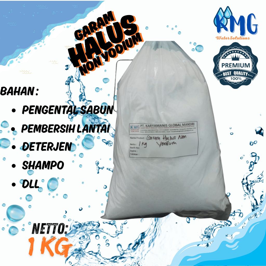 Jual Garam Halus Non Yodium Kemasan Repack | Shopee Indonesia