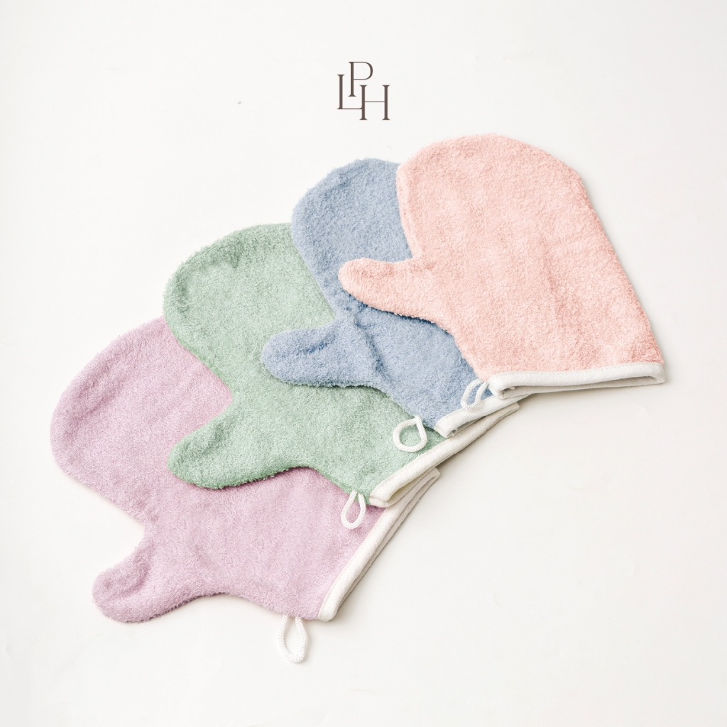Jual LPH - KUMA KUMA Bamboo Washmitt 2pcs | Washlap Wash Mitt Lap ...