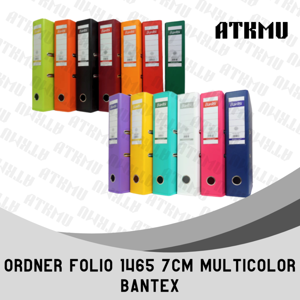 Jual Bantex Ordner Folio 1465V 70mm MultiColour | Shopee Indonesia