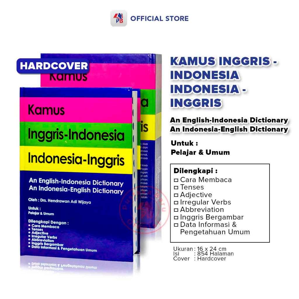 Jual Kamus Bahasa Inggris / Kamus Inggris - Indonesia / Indonesia ...