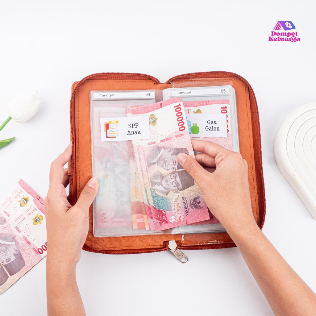 Jual Dompet Keluarga - Dompet Budgeting Pengatur Keuangan Bulanan ...