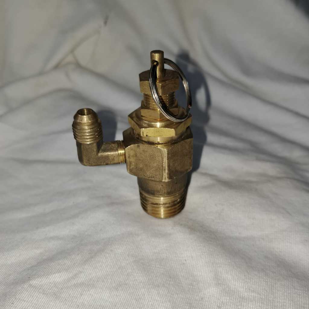 Jual Safety Valve Kompressor SWAN drat brass 1/2" | Shopee Indonesia