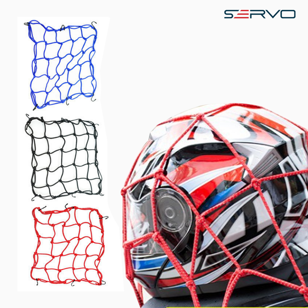 Jual Servo Road - Motorcycle Net Hook Jaring Motor Pengikat Barang Helm ...