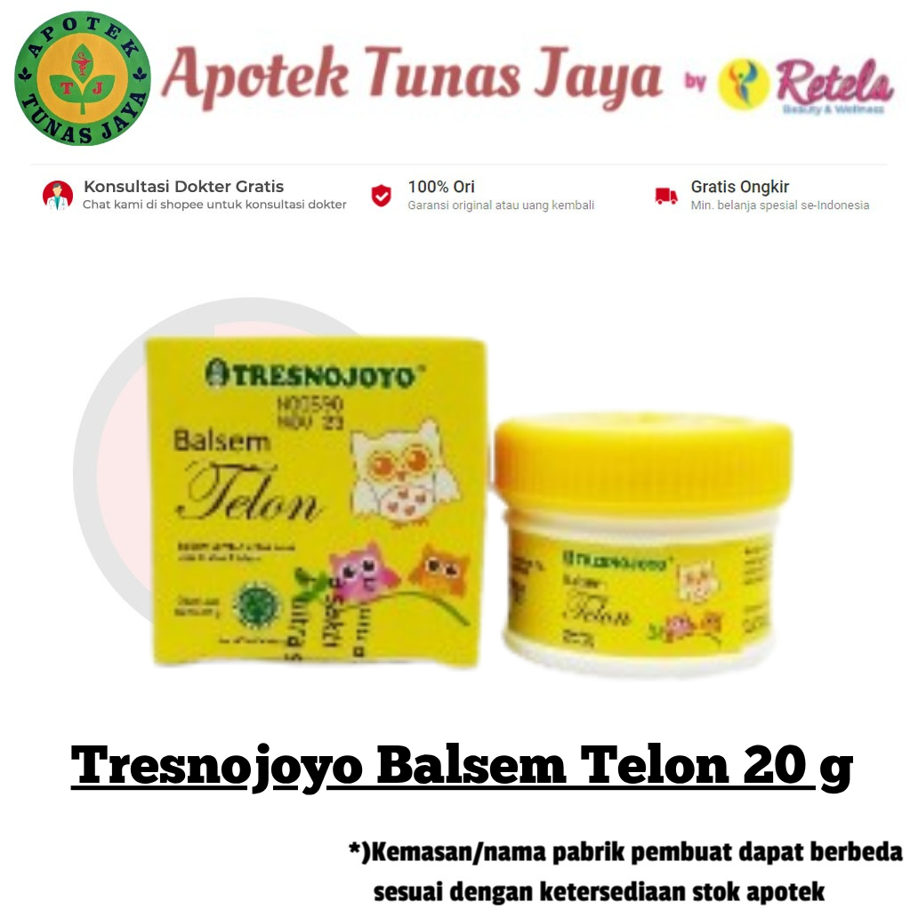 Jual Tresnojoyo Balsem Telon 20 g | Shopee Indonesia