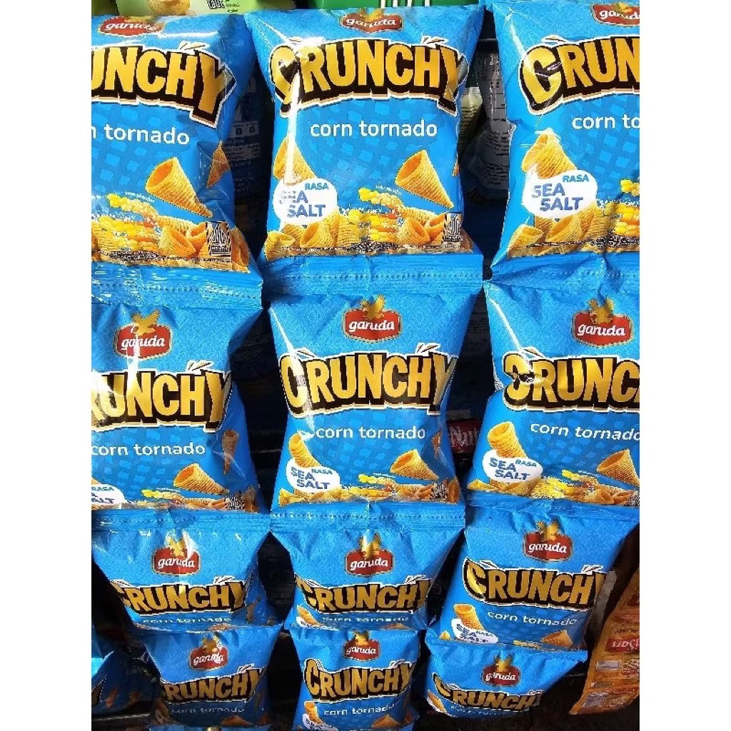 Jual Garuda CRUNCHY o’corn SEA SALT 1 renceng isi 10 pcs | Shopee Indonesia