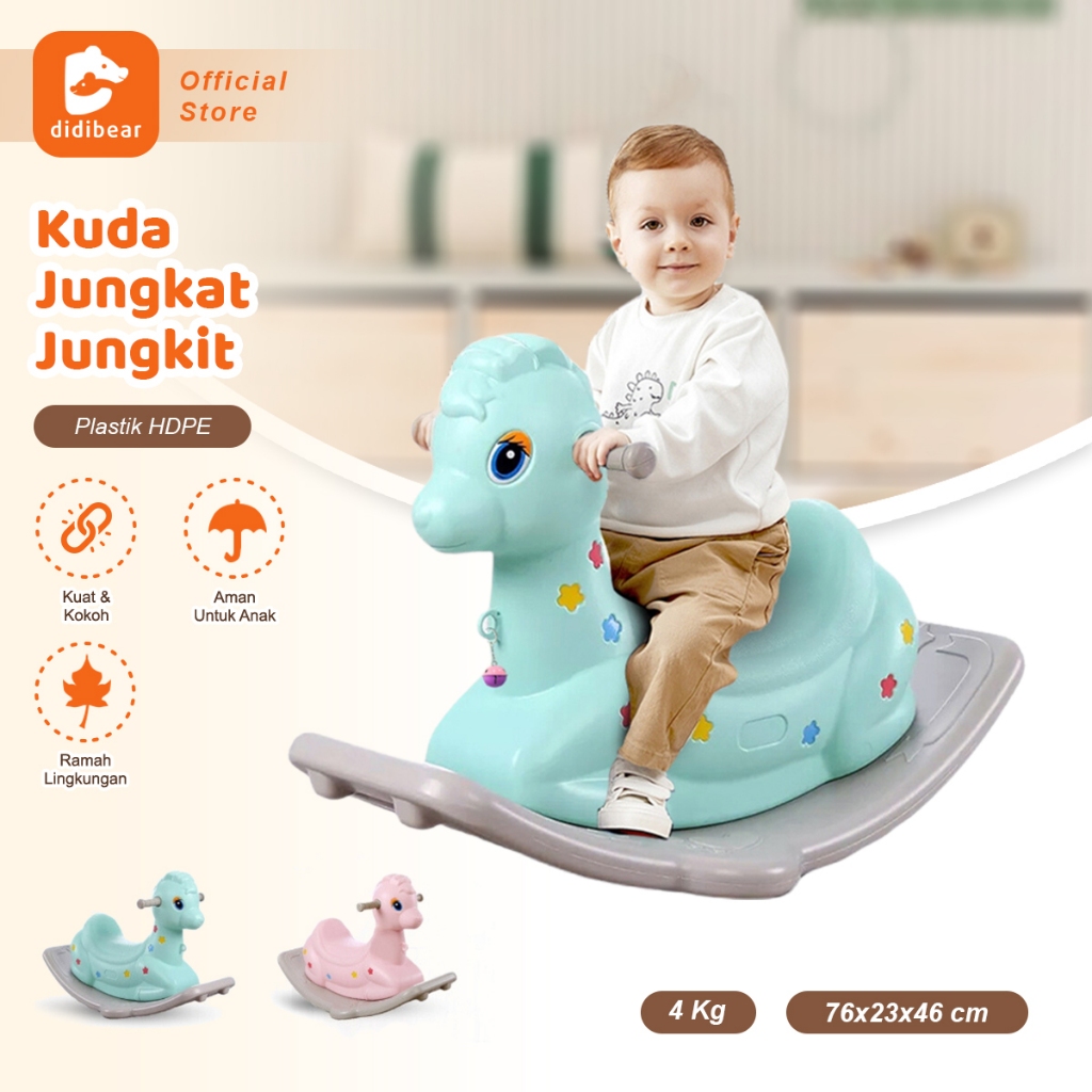 Jual Didibear Mainan Kuda-Kudaan 4in1 Jungkat-Jungkit Rocking Horse ...