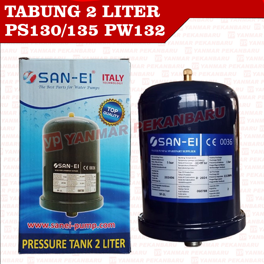 Jual Tabung Angin Pressure Tank Tangki Pompa Air 2 Liter PS130 PS135 ...