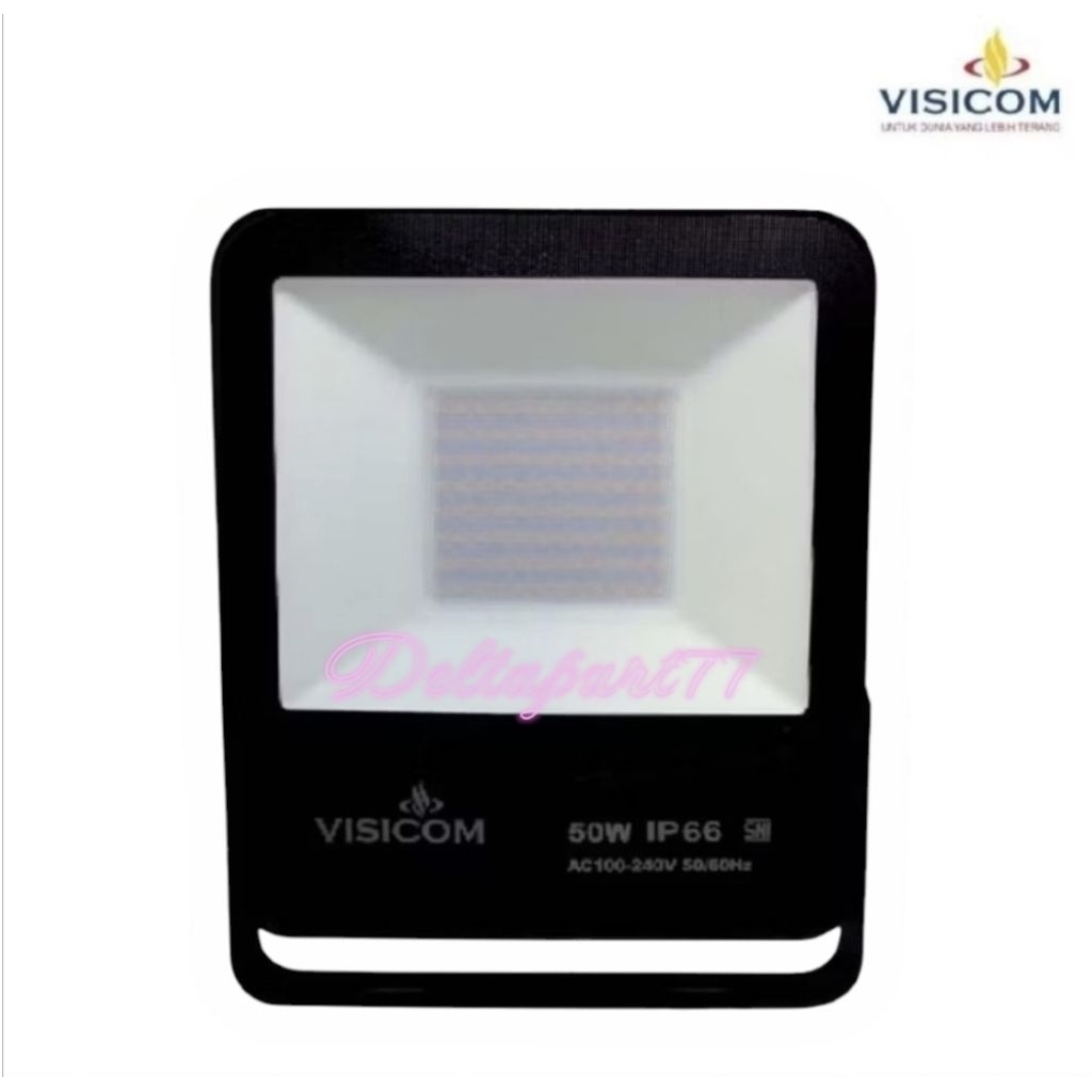 Jual Flood Light 100W Smart Visicom Lampu Sorot Putih | Shopee Indonesia