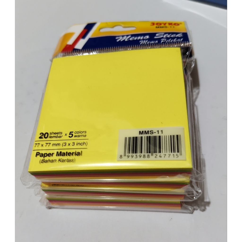 Jual memo stick joyko MMS-11 Warna-warni | Shopee Indonesia