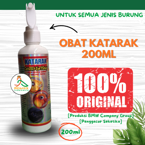 Jual BMW Obat Katarak Patent 200ml untuk semua jenis burung Mengobati ...