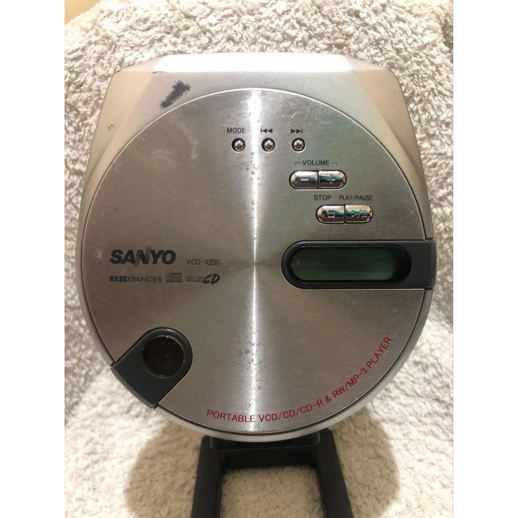 Jual Discman sanyo vcd-x200 portable vcd | Shopee Indonesia