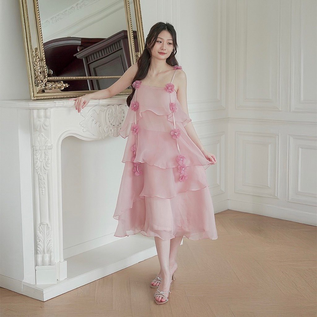 Jual HEJE - Fleur Dress by HEJE Attire | Shopee Indonesia
