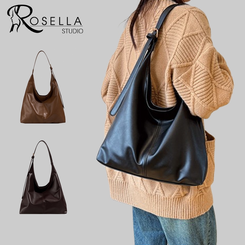 Jual Rosella Studio tas tote bag tas bahu kuliah kerja wanita shoulder bag Korean laptop bag ...