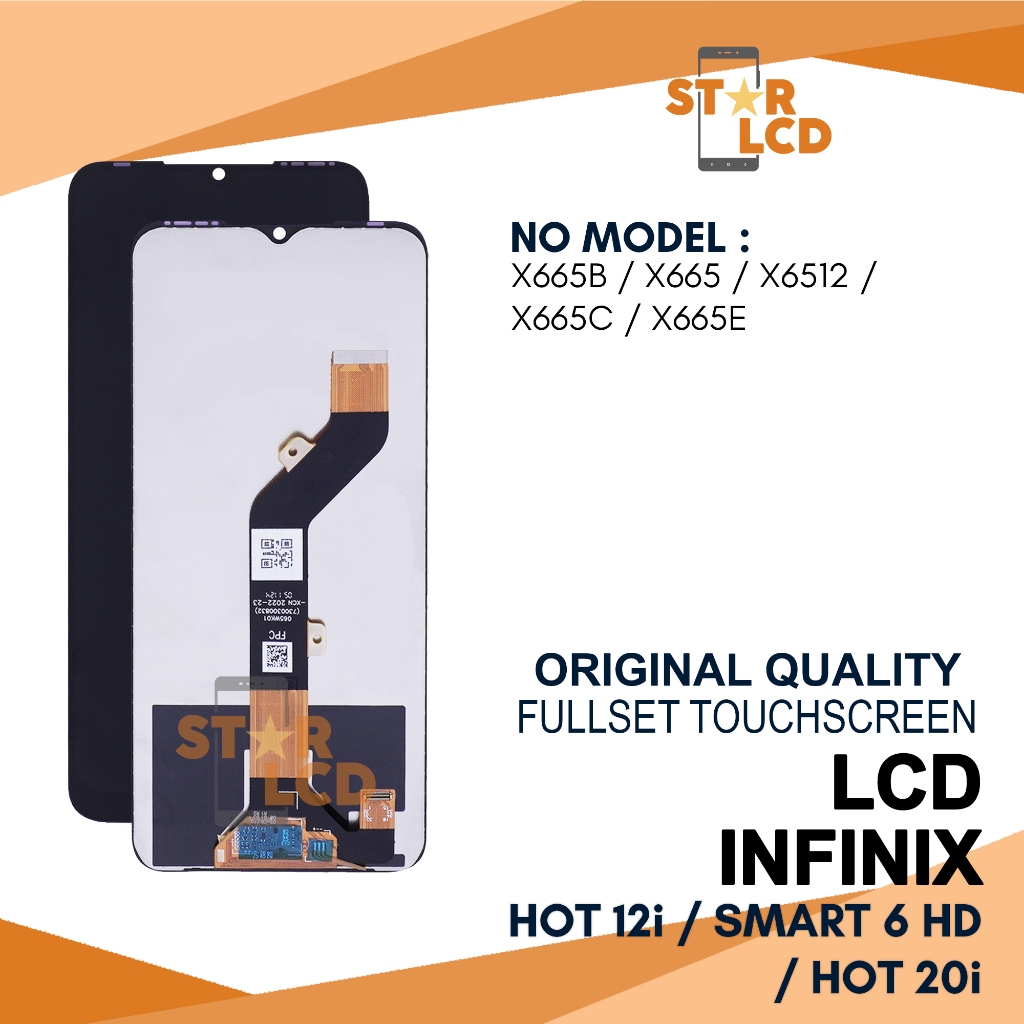 Jual Grosir LCD Infinix Hot 12i / Smart 6 HD / Hot 20i / X665 / 6512 ...
