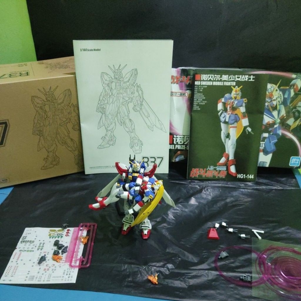 Jual rg God gundam bootleg & hg Nobel Gundam bootleg | Shopee Indonesia