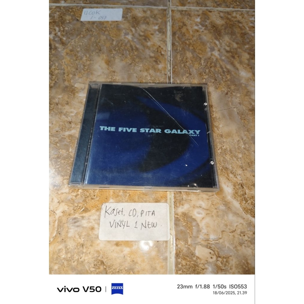 Jual Kaset CD The five star Galaxy Part I | Shopee Indonesia
