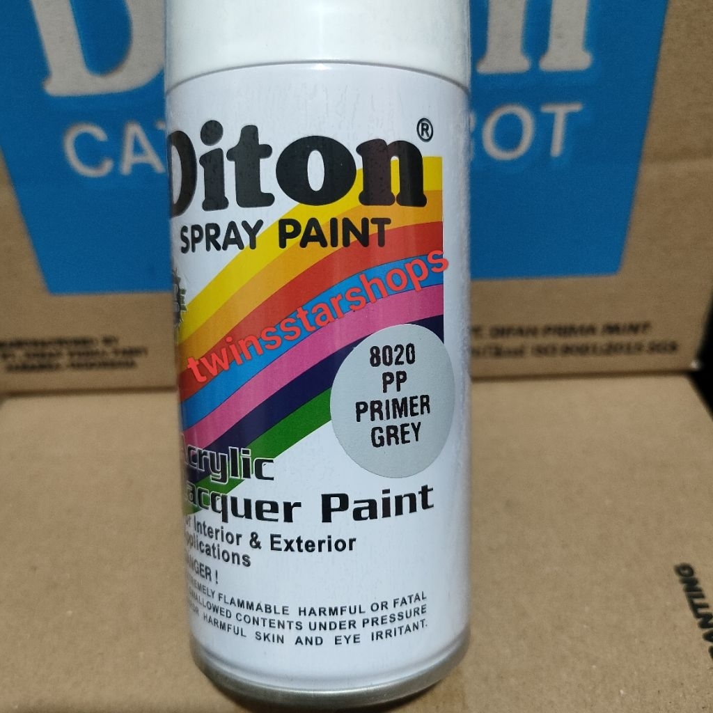 Jual Pilok Pilox Pylox Cat Diton Primer Grey 8020 Epoxy Warna Dasar ...