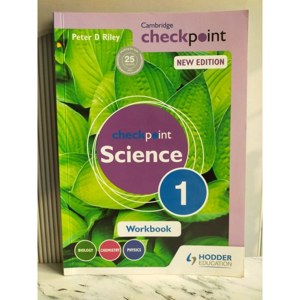 Jual Cambridge Checkpoint Science 1 Workbook Second Original | Shopee ...