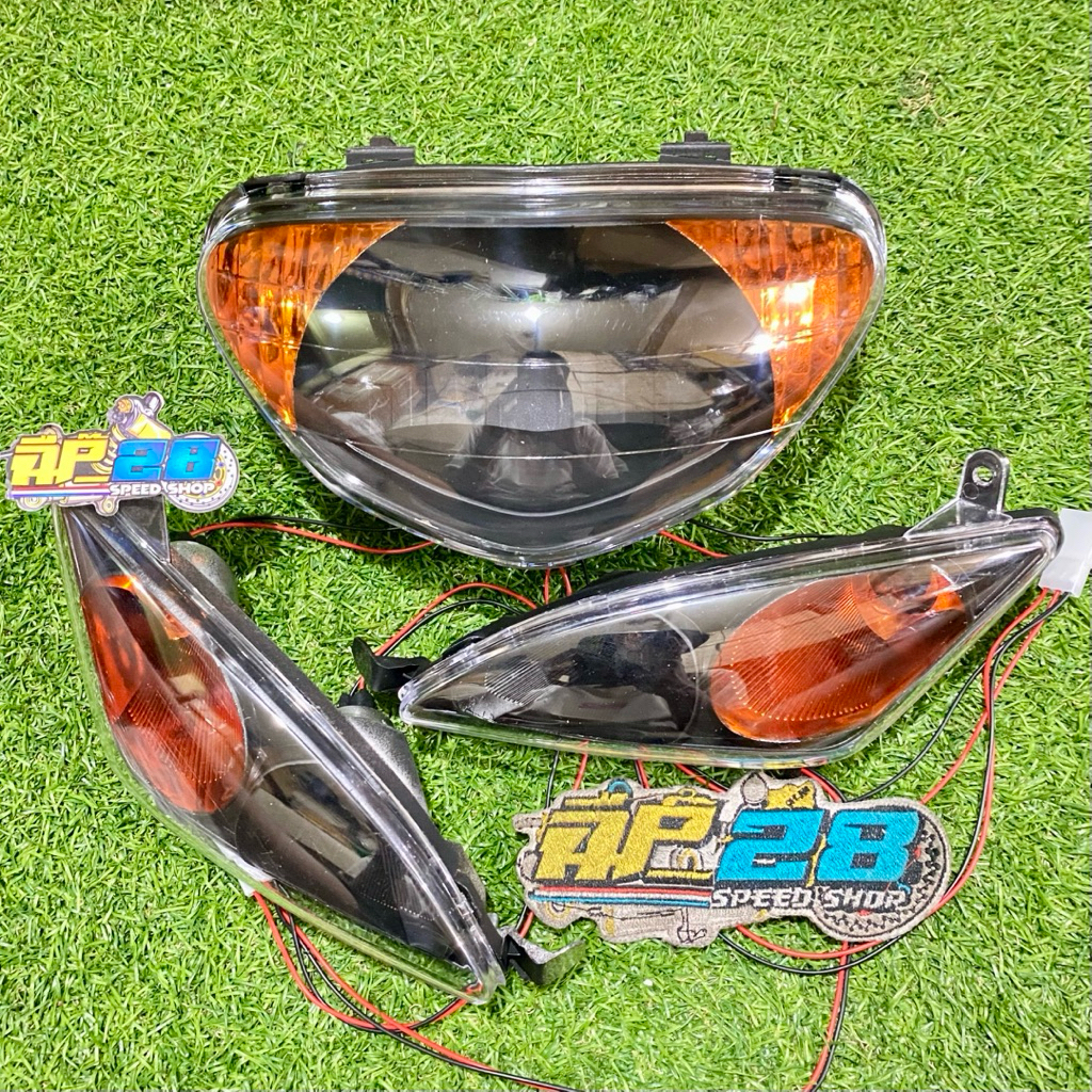Jual REFLEKTOR LAMPU DEPAN DAN LAMPU SEIN MIO SPORTY 5TL ( MODEL ...