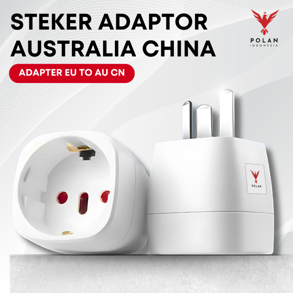 Jual STOP KONTAK COLOKAN LISTRIK ADAPTER AU CN NZ AUSTRALIA CHINA NEW ...