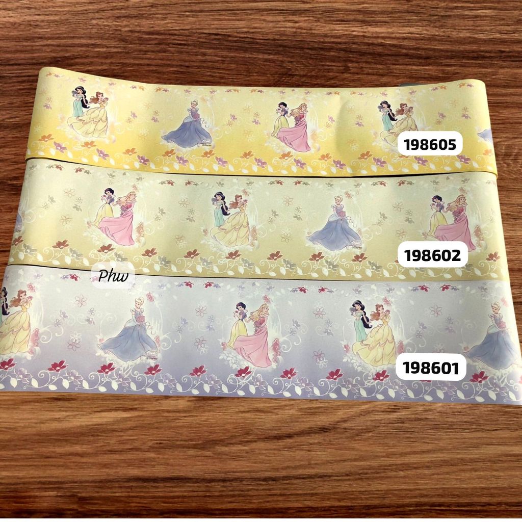Jual WALLPAPER BORDER LIST DINDING ANAK MOTIF PRINCES DISNEY UNGU ...