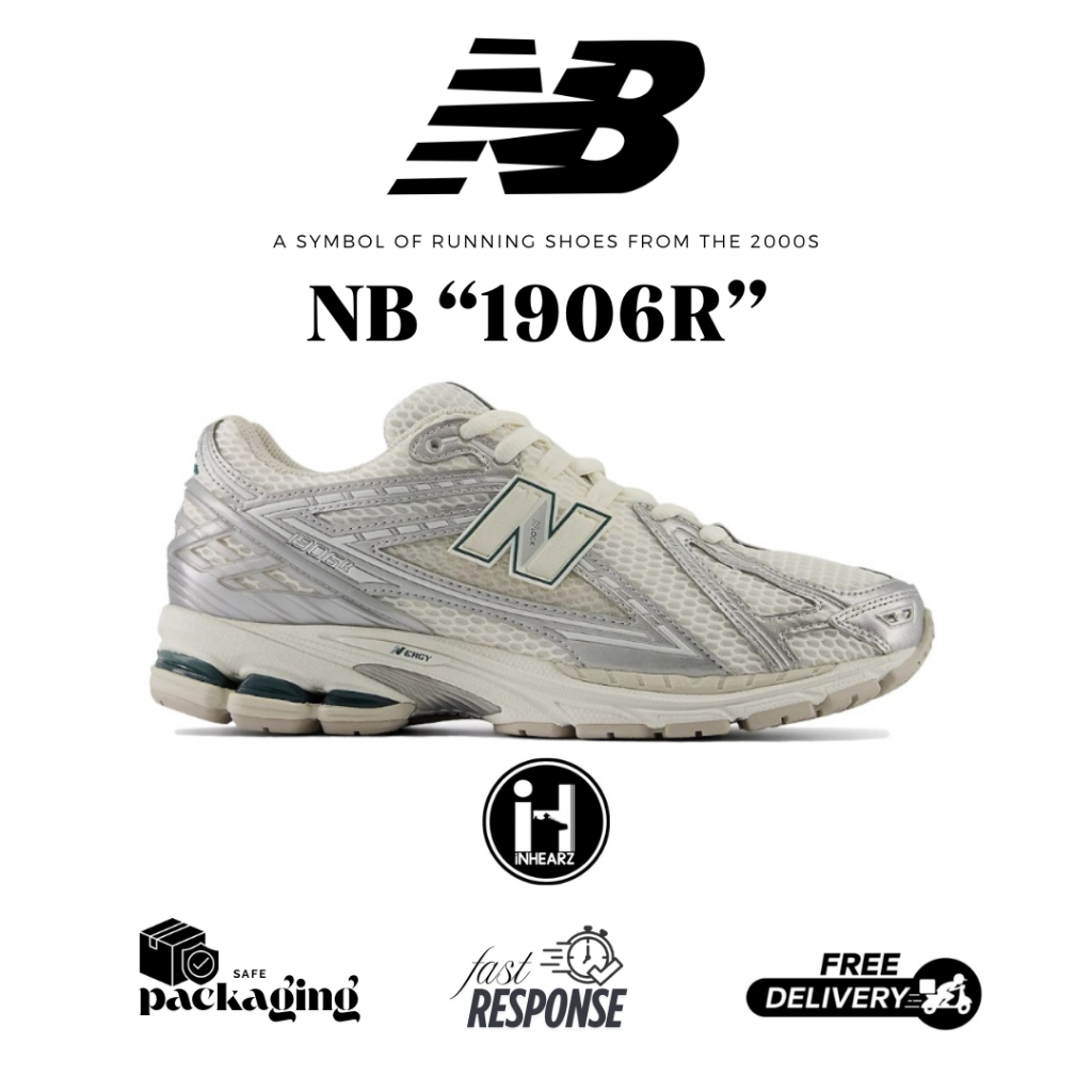 Jual Sepatu NB 1906R Silver Metalic Sea Salt BNIB Genuine 100% | Shopee ...